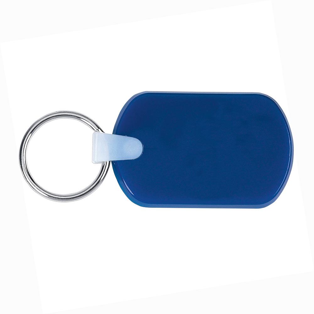 Custom Keychains - Rectangular Soft Key Tag | rushIMPRINT.com