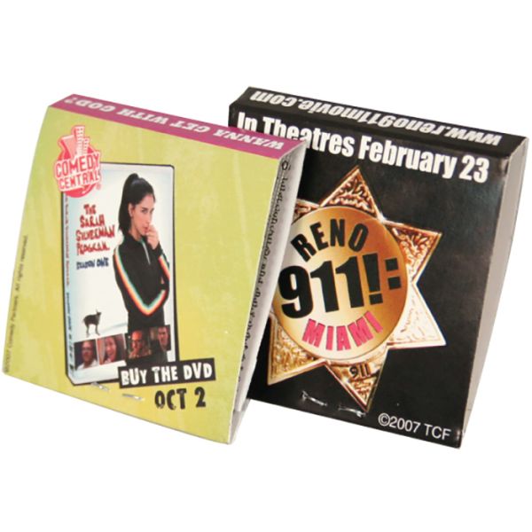 Promotional Matchbook w/4 Color Process Printing (CMYK) - Custom ...
