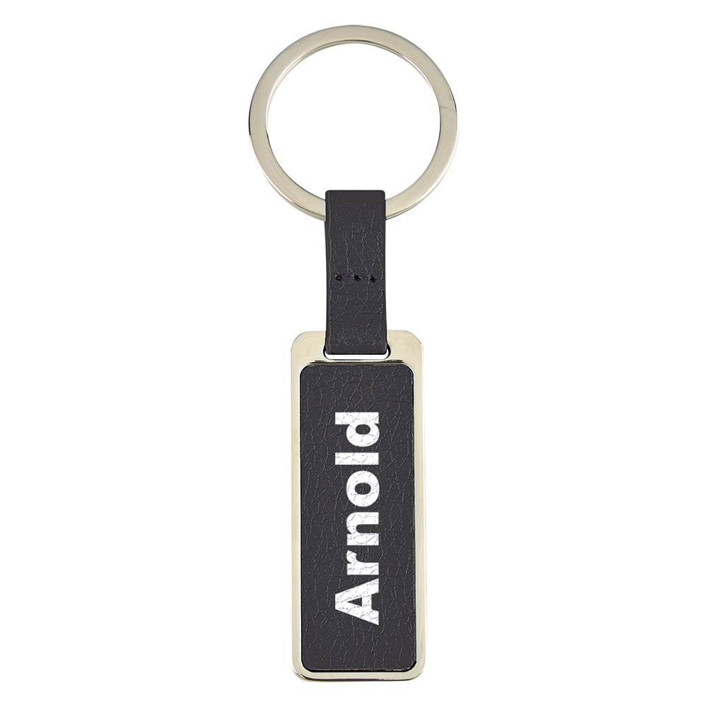 Personalized Leather Keychains with Logo | rushIMPRINT