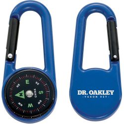 Custom Logo Compasses: Carabiner & Desk | rushIMPRINT